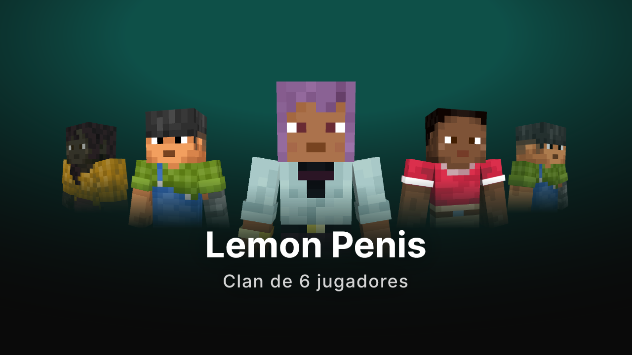Clan 'Lemon Penis' en ZoneCraft