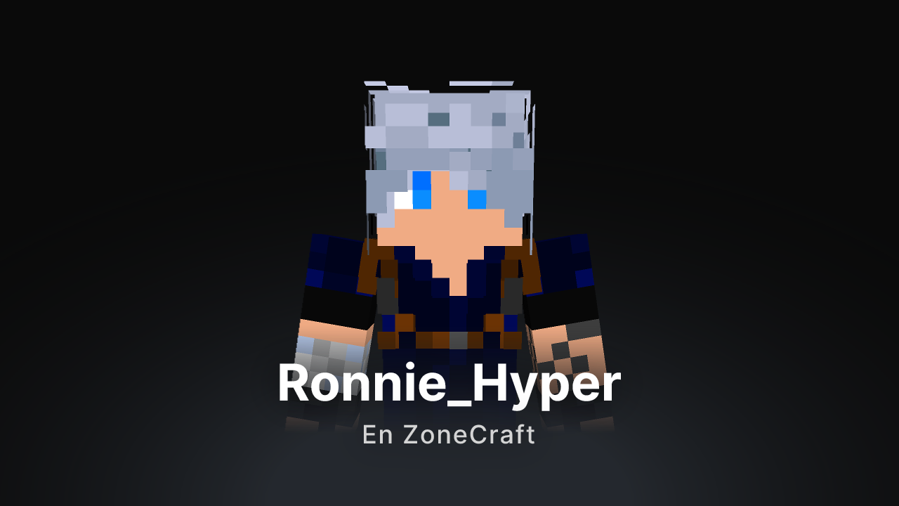 Ronnie_Hyper en ZoneCraft